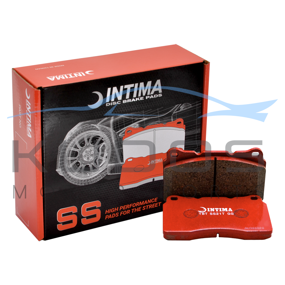 Brake Pad Set, Rear for Mitsubishi Evo 5-9 & Nissan R32-R34 GT-R & Z33 ...